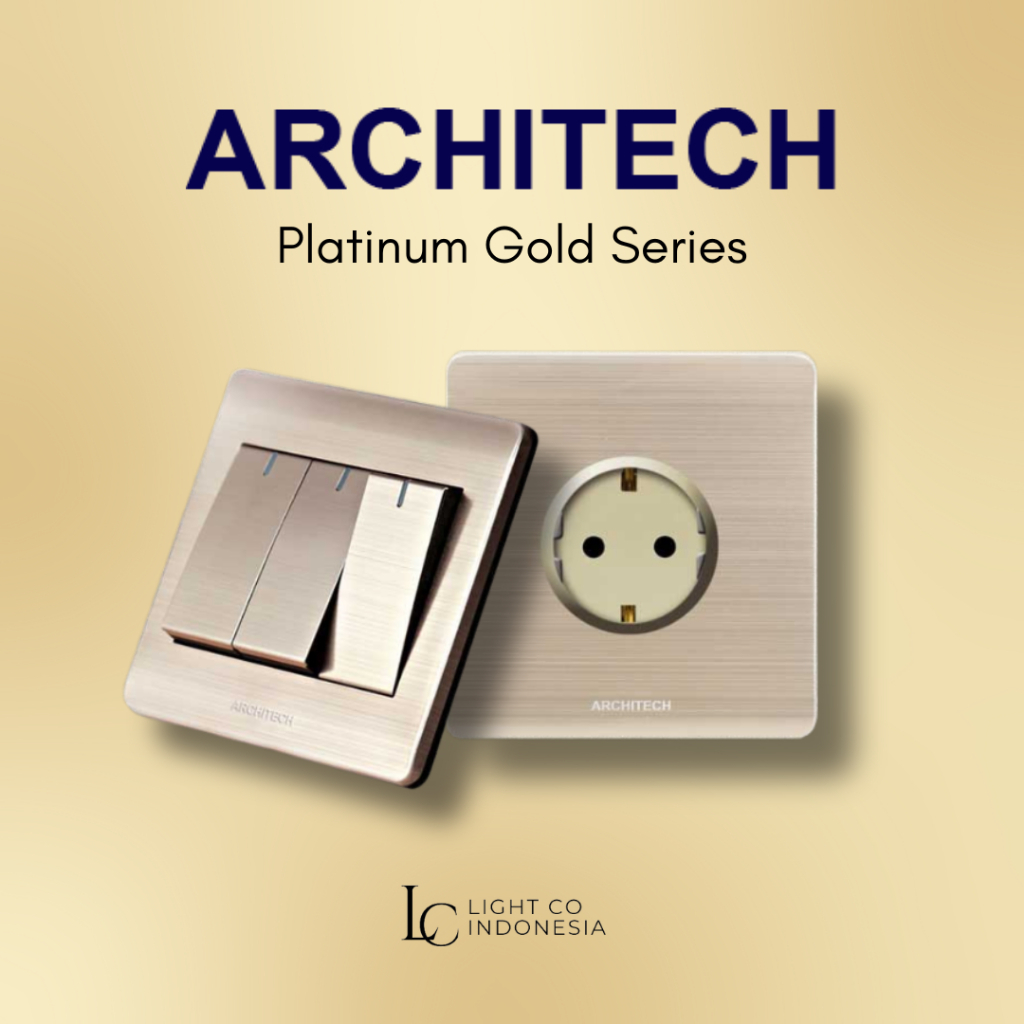 Jual [ LIGHTCO INDONESIA ] ARCHITECH PLATINUM GOLD SERIES | Shopee Indonesia