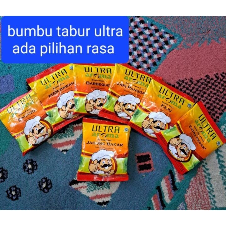 Jual Bumbu Tabur Ultra Aroma Rasa BBQ / barbeqiu, Keju, Balado , Sapi ...