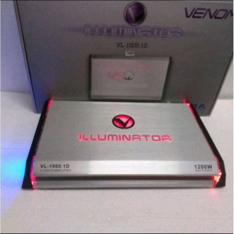Jual power monoblok mobil venom illuminator VL 1000 1D original garansi resmi | Shopee Indonesia
