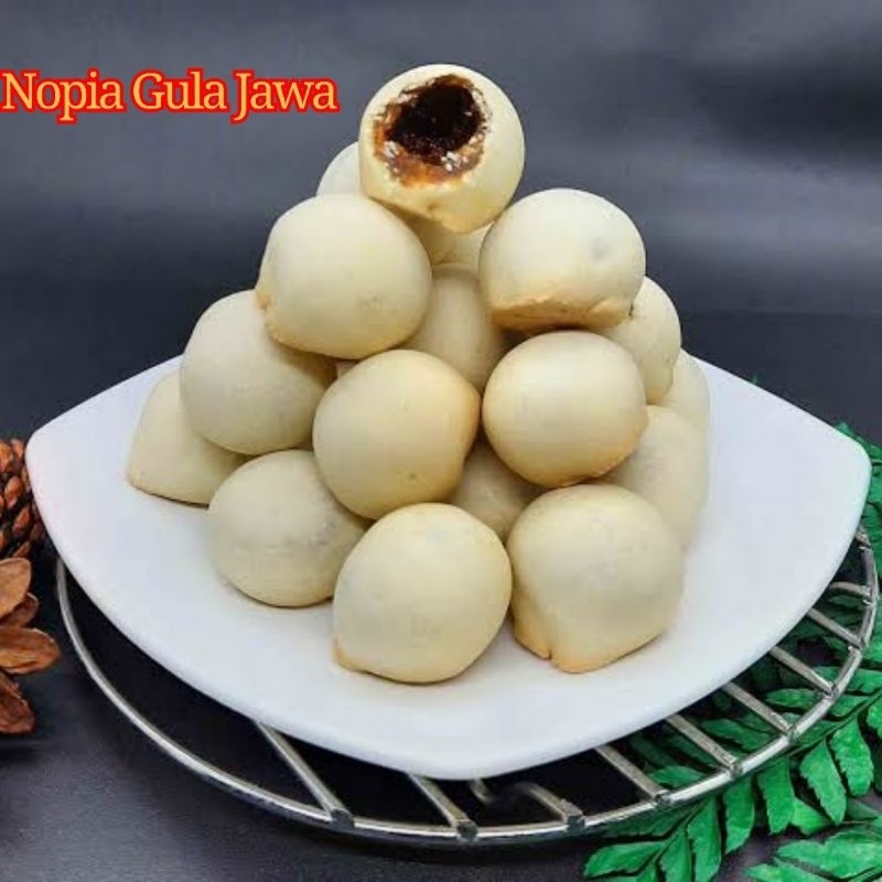 Jual NOPIA MINI 250 GRAM KUE MINO RASA GULA JAWA | Shopee Indonesia