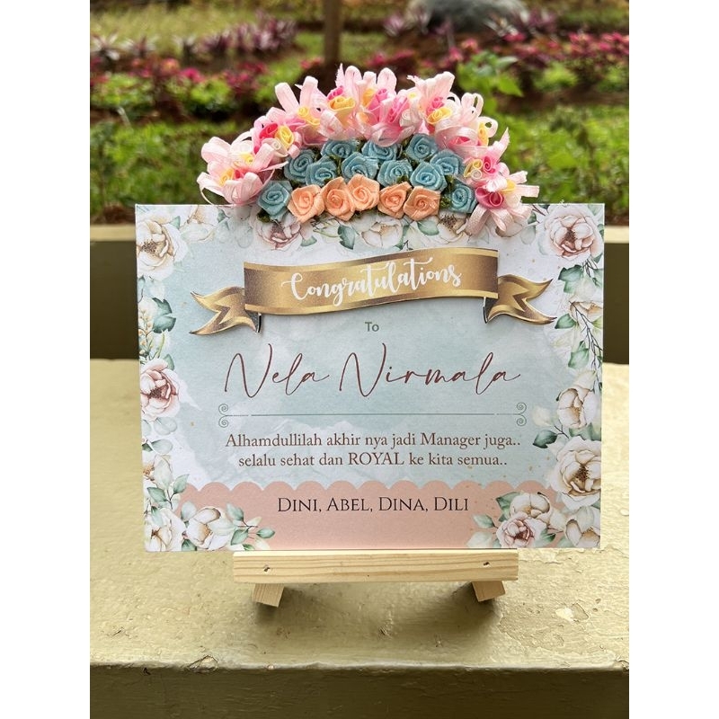 Jual papan karangan bunga mini | papan bunga mini ulang tahun ...