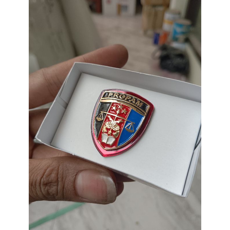 Jual brevet pin propam mika mirror | Shopee Indonesia