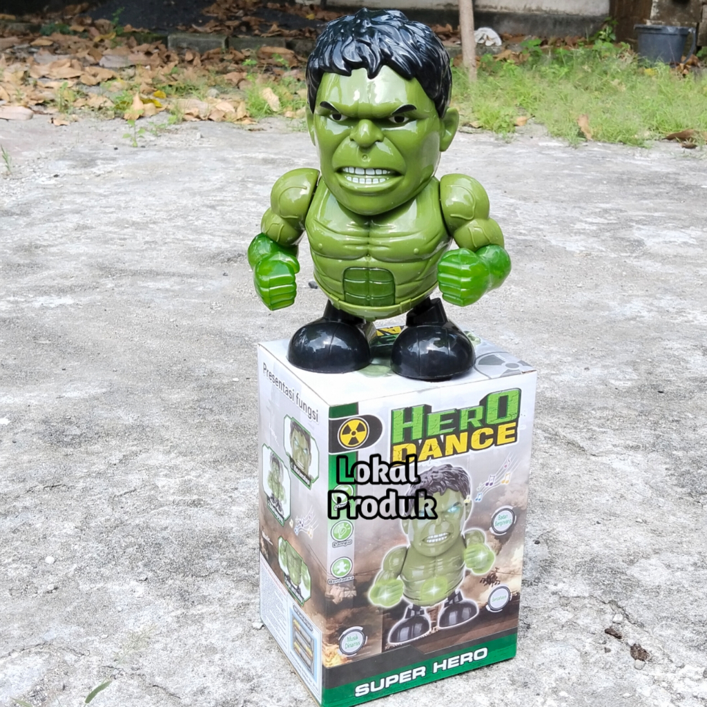 Jual Mainan Edukasi Anak Anak Yang Keren Hero Dance lampu With LED 345 ...
