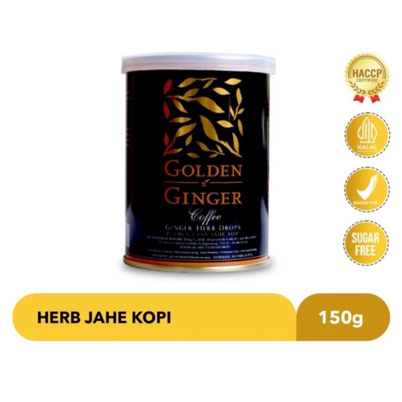 Jual Permen Jahe Golden Ginger Coffee 150 gr | Shopee Indonesia