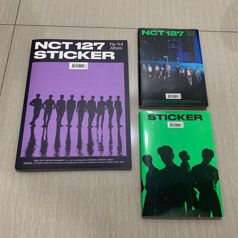 Jual NCT 127 Sticker Album UNSEALED | Shopee Indonesia