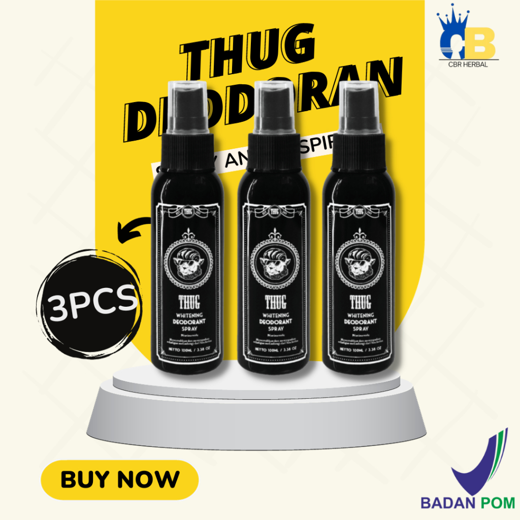 Jual Thug Deodorant Spray Antiperspirant | Shopee Indonesia