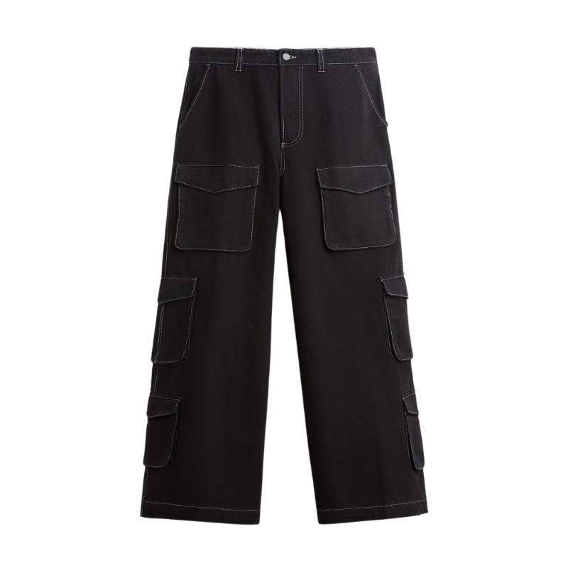 Jual Sai - Felt Cargo Long Pants Loose Fit | Shopee Indonesia