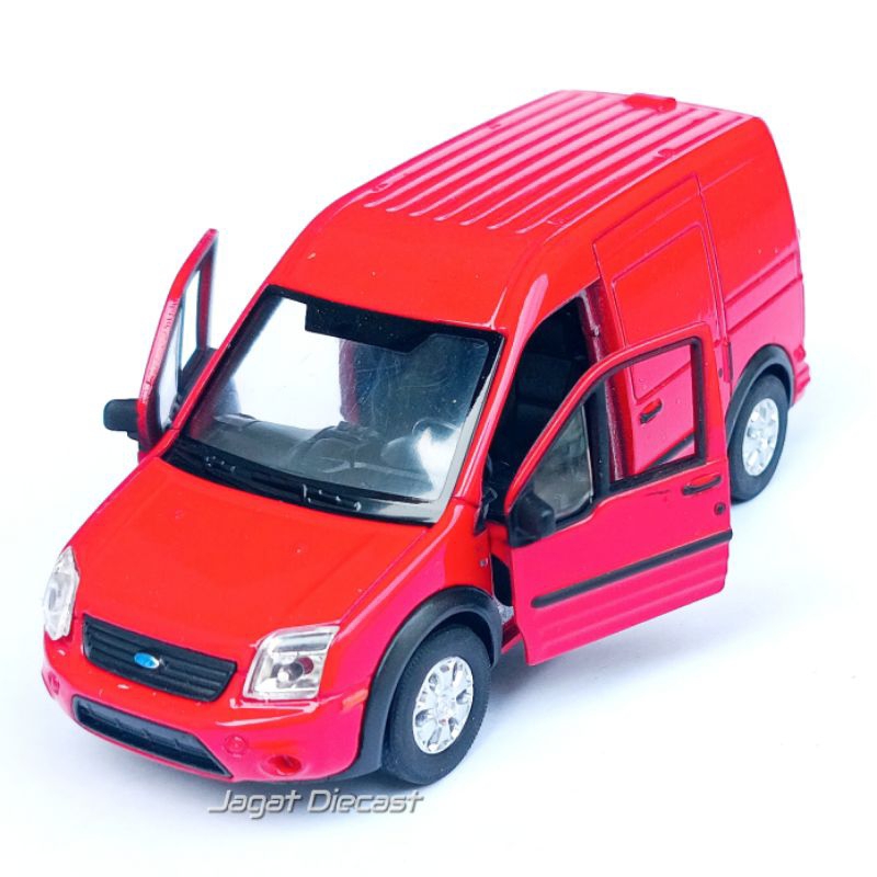 Jual Welly Ford Transit Van Diecast Mainan Cargo Jagat Diecast Jagat ...
