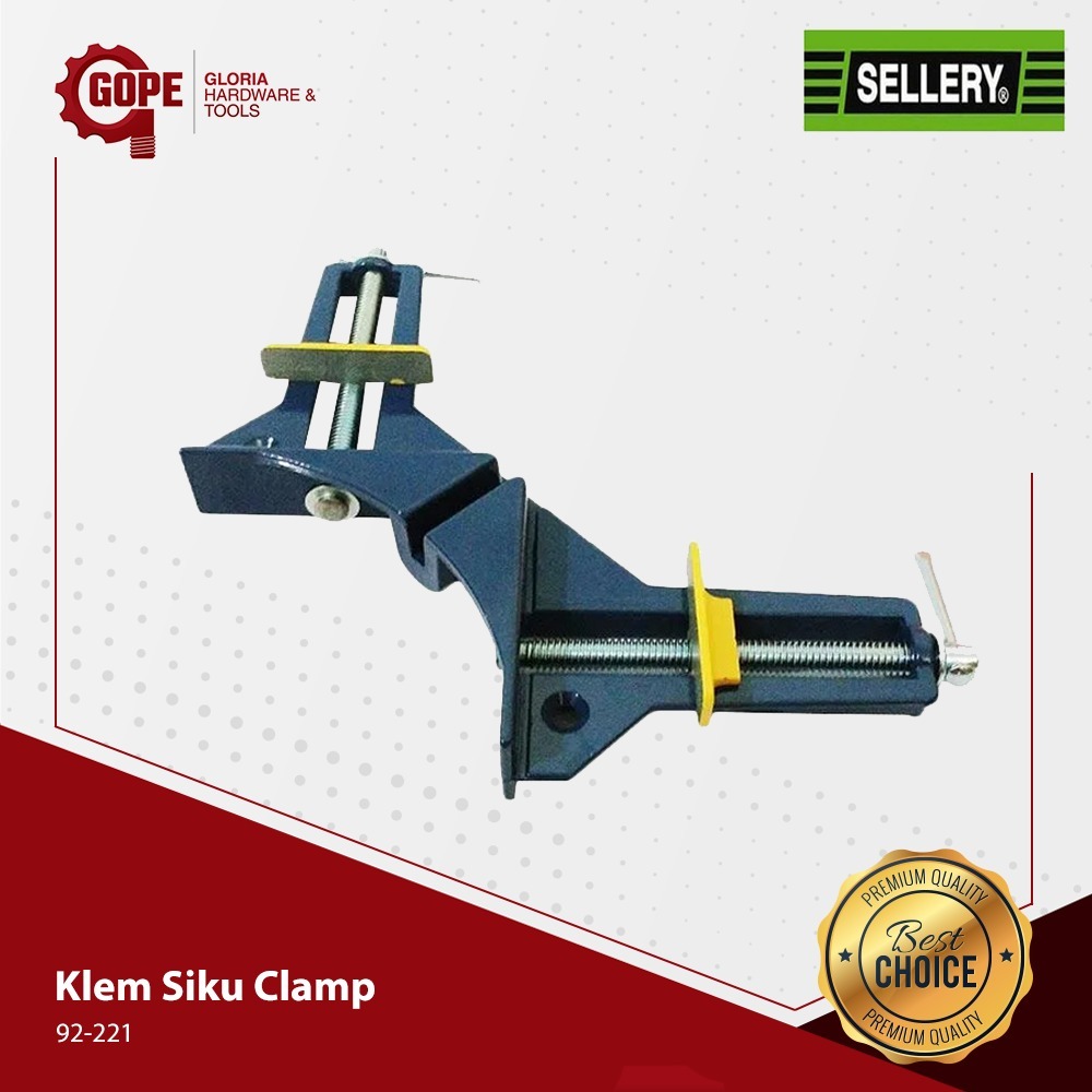 Jual Corner Clamp / Klem Sudut Siku 3" Sellery 92-221 | Shopee Indonesia
