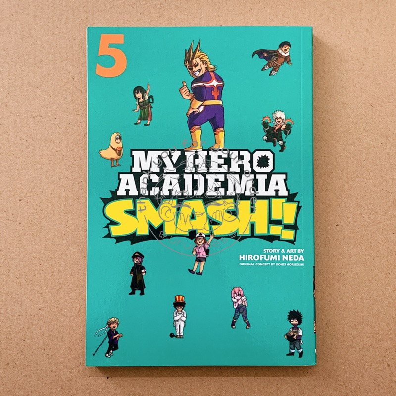Jual [READY] Manga MHA My Hero Academia SMASH! Vol. 5 by Hirofumi Neda ...