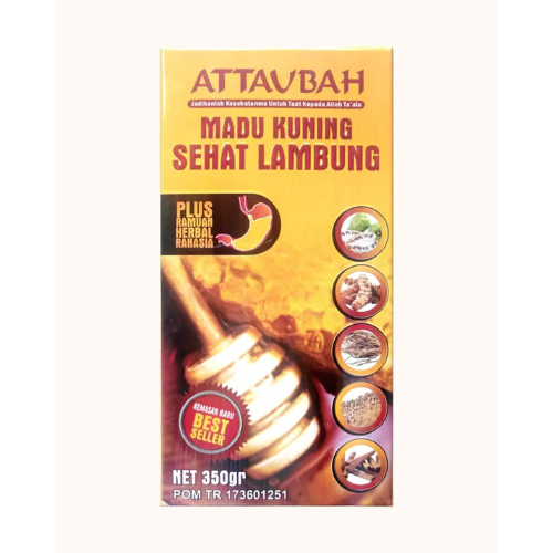 Jual 100% PRODUK ASLI MADU KUNING ATTAUBAH - AT TAUBAH LAMBUNG 350 GR ...