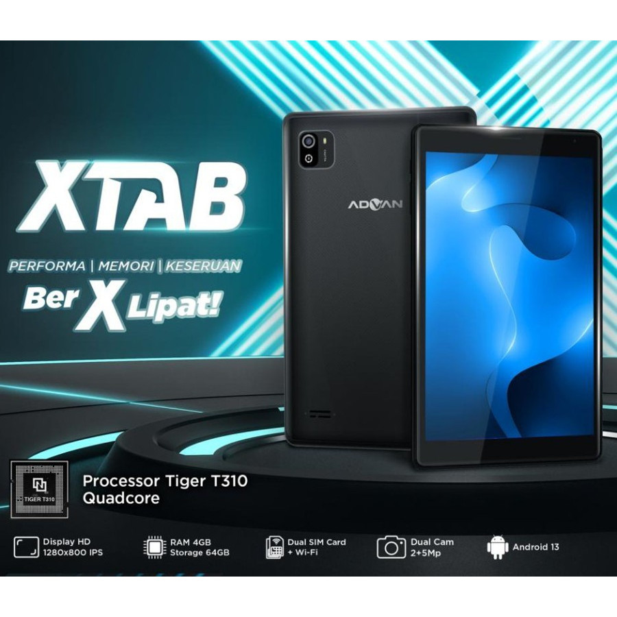 Jual ADVAN XTAB 4/64 Ram 4GB Internal 64GB Tablet 8 inch Resmi advan 1 ...