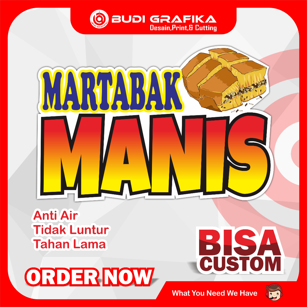Jual Sticker Gerobak Sticker Etalase Sticker Nama Usaha Sticker ...