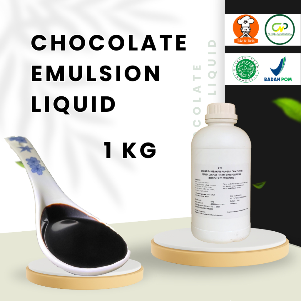 Jual R&B Chocolate Emulsion Liquid 1 Kg / Perisa Coklat Cair / Pasta ...