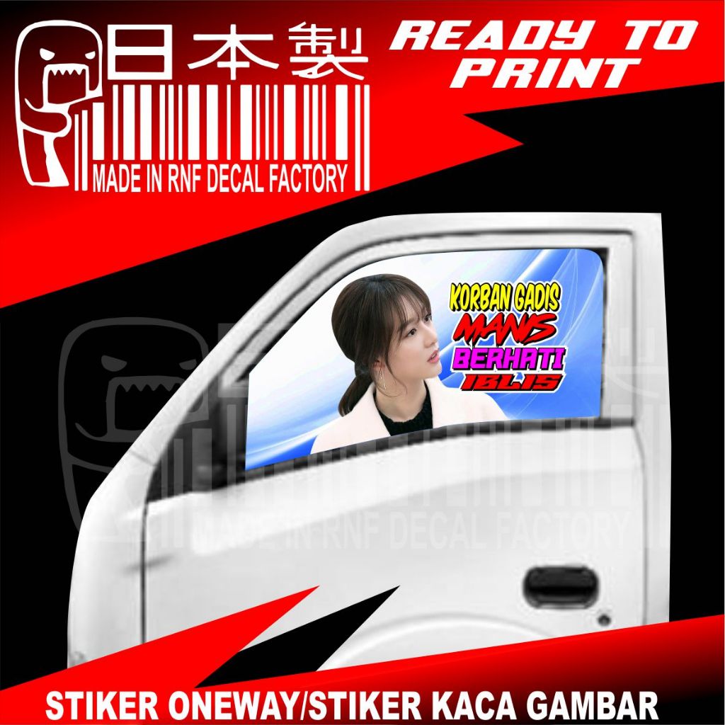 Jual STIKER KACA TRAGA,STIKER ONEWAY TRAGA,,STIKER KORBAN GADIS MANIS ISUZU TRAGA,,STIKER RNF ...
