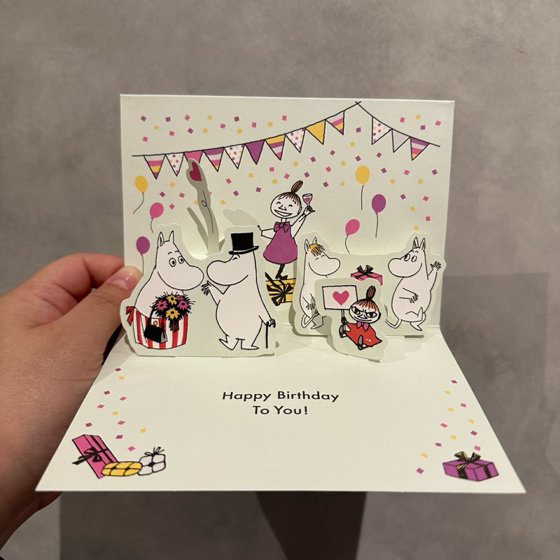 Jual MOOMIN - HAPPY BIRTHDAY CARD | Shopee Indonesia