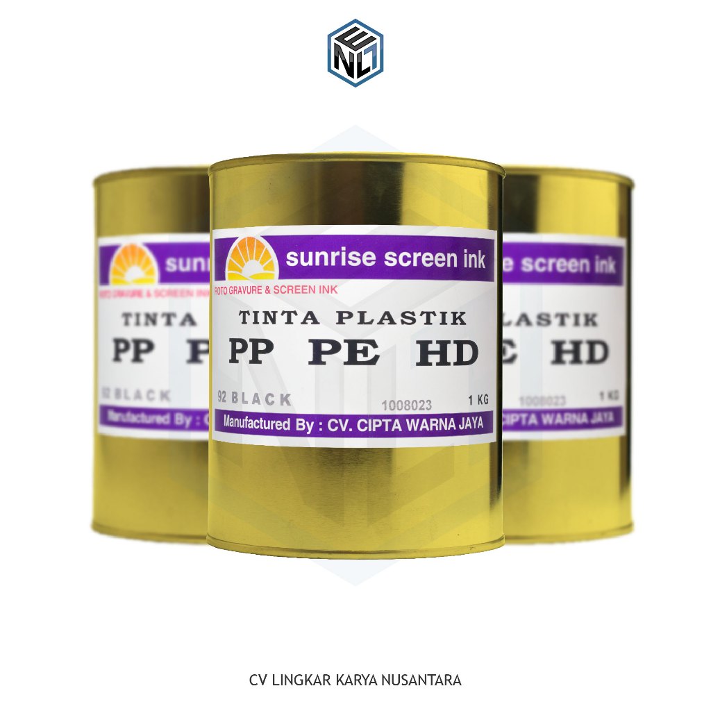 Jual Tinta Sablon Plastik PP PE HD Sunrise | Shopee Indonesia
