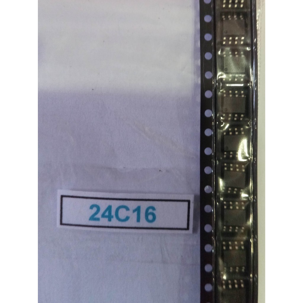 Jual Original 24C16 24 C 16 Cmos Bios Chip IC Eprome Ecu Car | Shopee ...