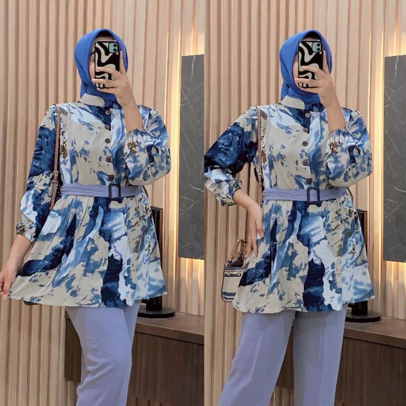 Jual ONE SET RAYON MIX CRINKEL/LUXURY KANYA SET MURAH/PAKAIAN WANITA ...