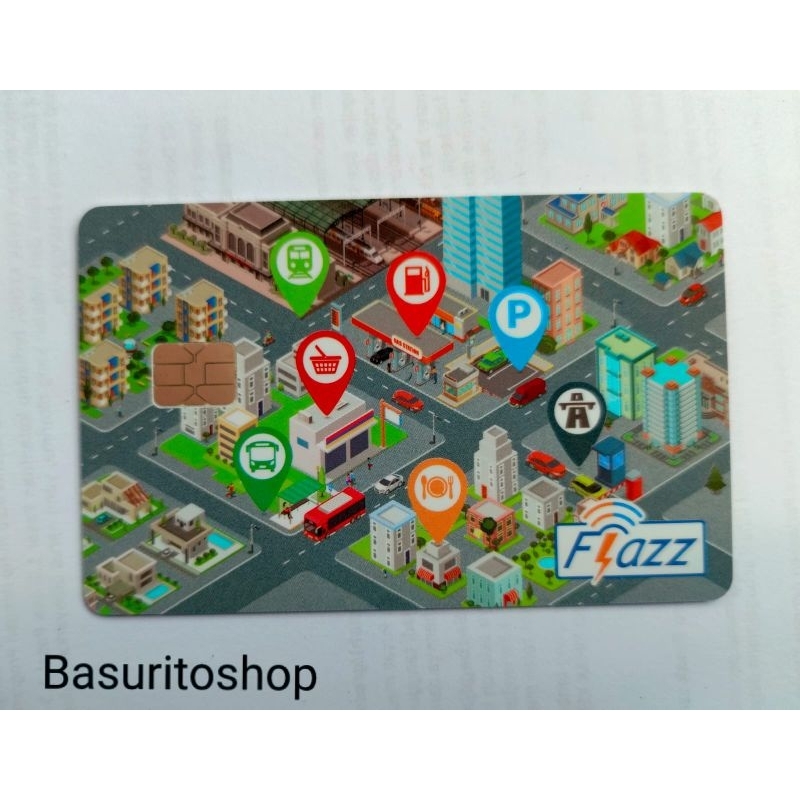Jual Kartu flazz gen 2 motif city saldo nol support nfc | Shopee Indonesia