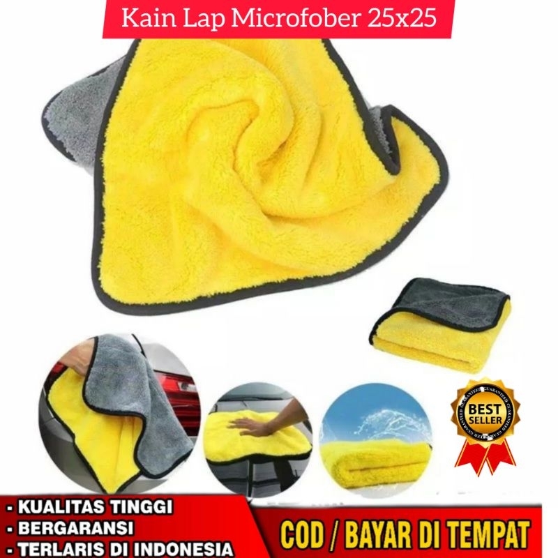 Jual Kain Lap Microfiber Lap motor Mobil | Shopee Indonesia