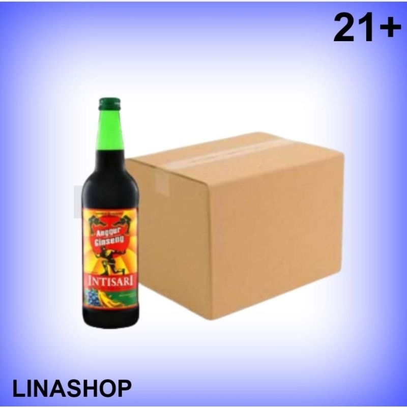Jual 1 Ctn Anggur Ginseng Intisari 620 Ml | Shopee Indonesia