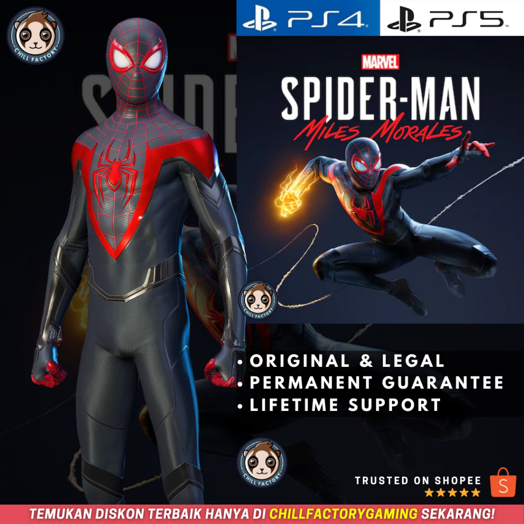 Jual Marvels Spiderman : Miles Morales Standard // Ultimate Edition PS4 PS5 | Shopee Indonesia