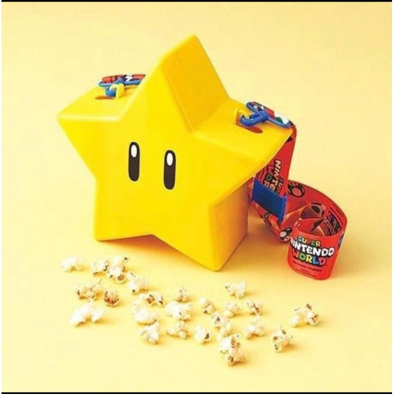 Jual popcorn bucket USJ star mario universal studio japan | Shopee ...