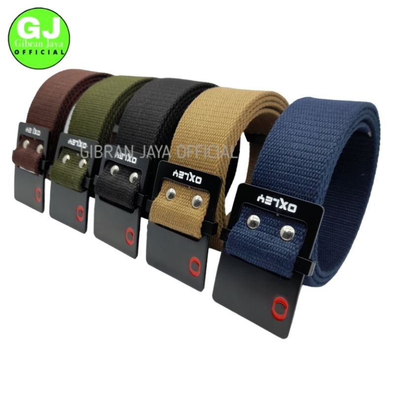 Jual Gesper Ikat pinggang Pria dan Wanita Hitam Polos Katun Model ...