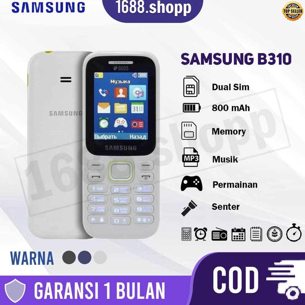 Jual NEW SAMSUNG B31 PHYTON Dual sim Garansi 2 | Shopee Indonesia