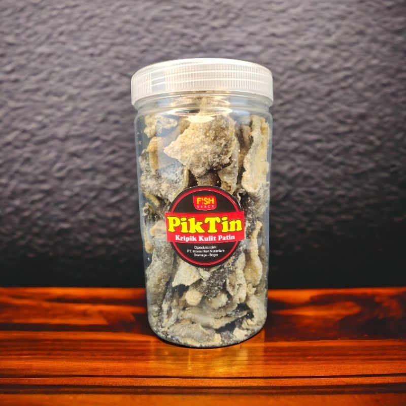 Jual Keripik kulit ikan patin | Fish Skin | kemasan toples ekonomis ...