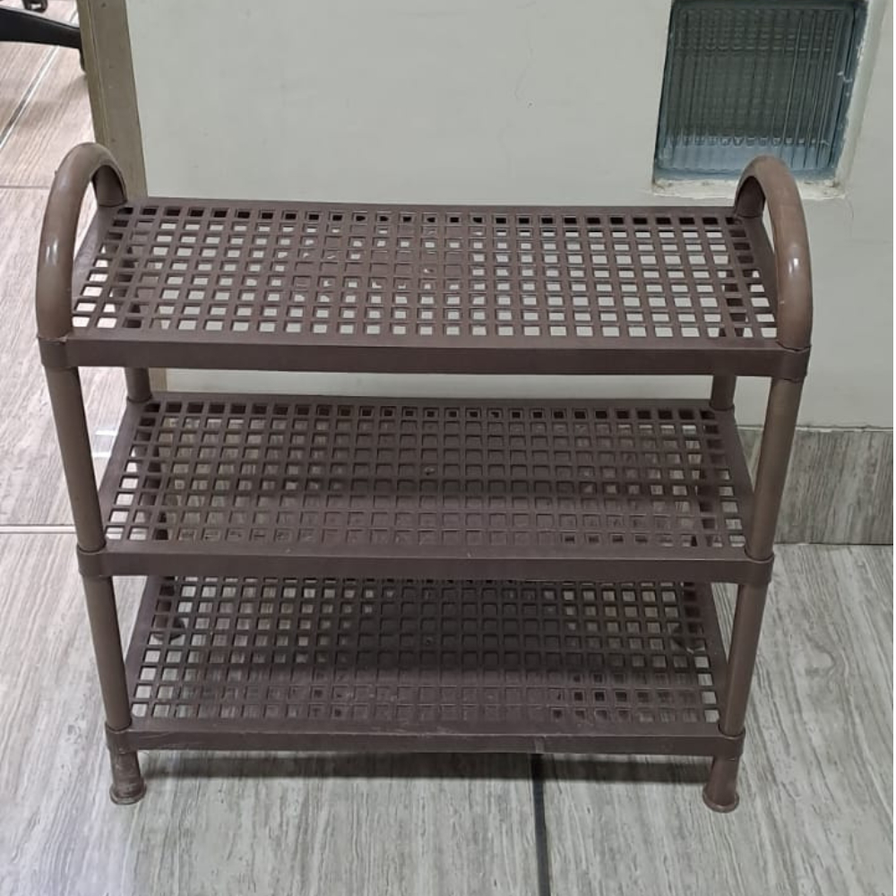 Jual Rak Sepatu Plastik 3 Susun Jumbo Besar Serbaguna Murah Rak Sepatu ...