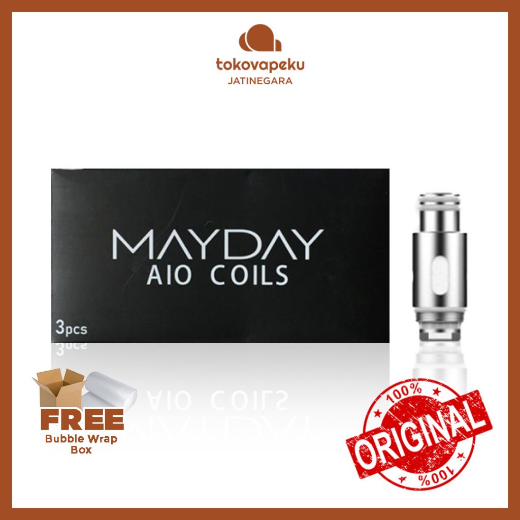 Jual MAYDAY AIO COIL MESH COIL MAYDAY AIO ORI by RINCOE | Shopee Indonesia