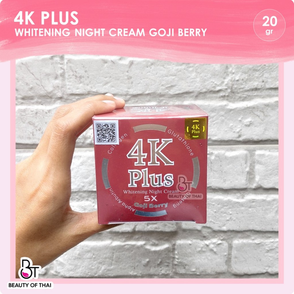 Jual 4K PLUS WHITENING NIGHT CREAM , BB CREAM , DAY CREAM , UNDERARM ...