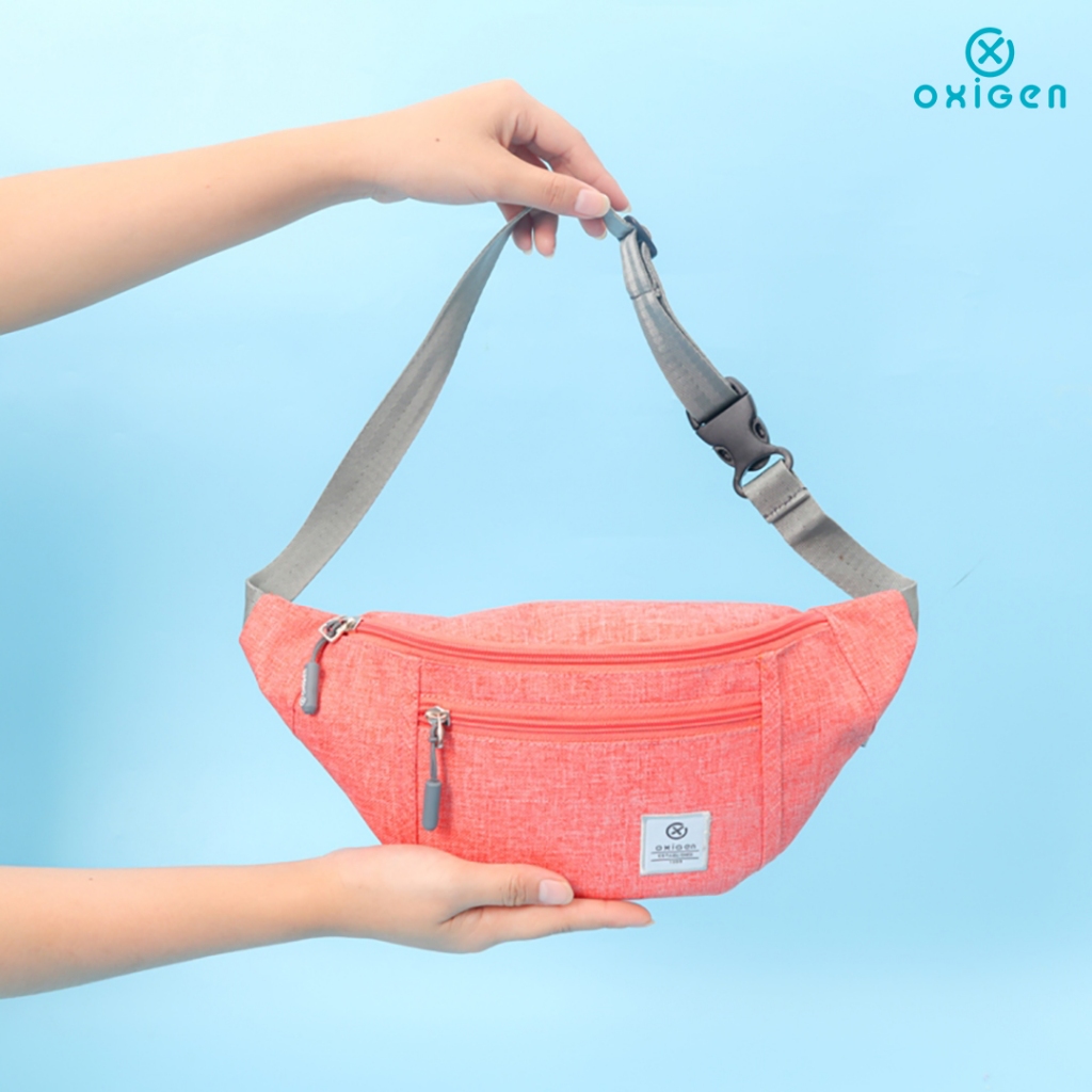 Jual OXIGEN Waist Bag Giffy | Waist Bag Multifungsi | Shopee Indonesia