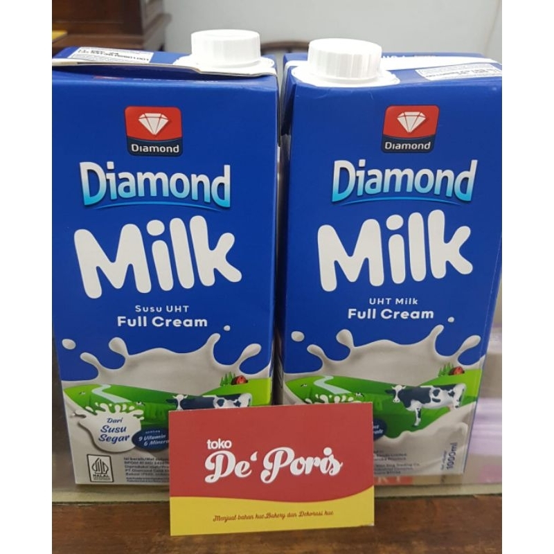 Jual Susu Diamond Full Cream 1lt / Diamond Full Cream 1lt | Shopee ...