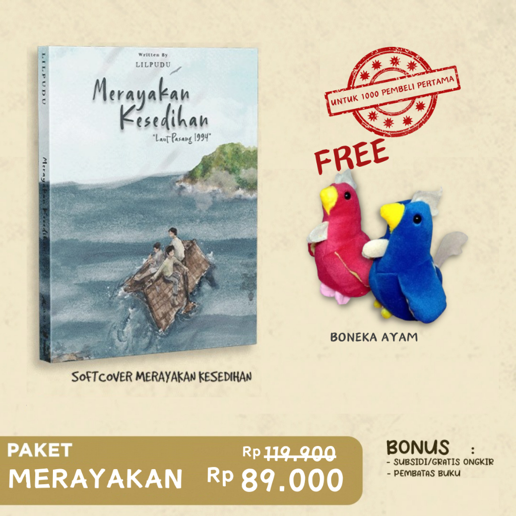 Jual Novel Laut Pasang 1994 & Merayakan Kesedihan - Lilpudu | Shopee ...