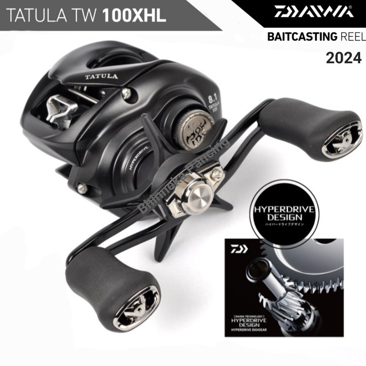 Jual Reel BC Daiwa TATULA TW 100XHL | 2024 | Casting | Garansi Resmi | Alat Pancing Unggulan ...