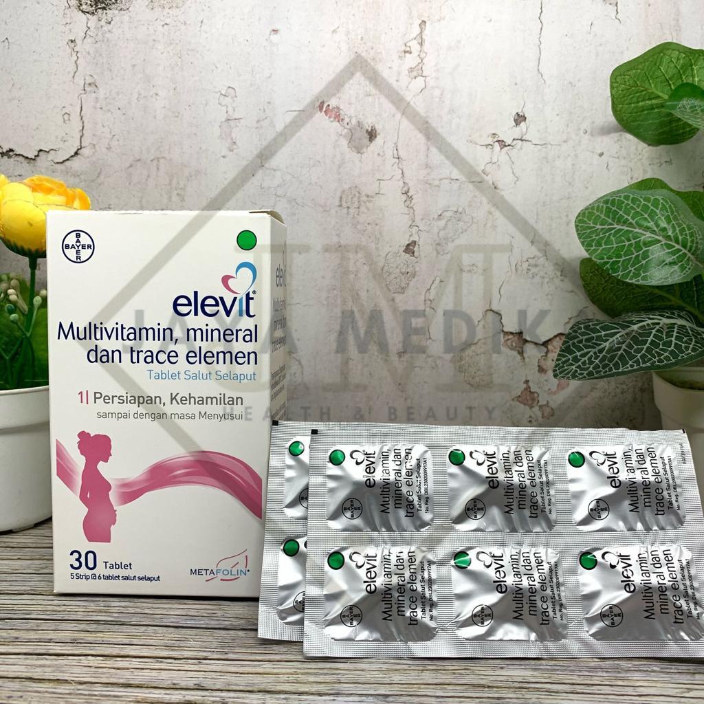 Jual Elevit 30 Kaplet Vitamin & Suplemen Ibu Hamil dan Menyusui ...