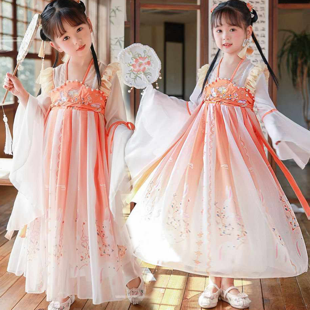 Jual Dress Hanfu Cheongsam Anak Perempuan Special Imlek Edition ...