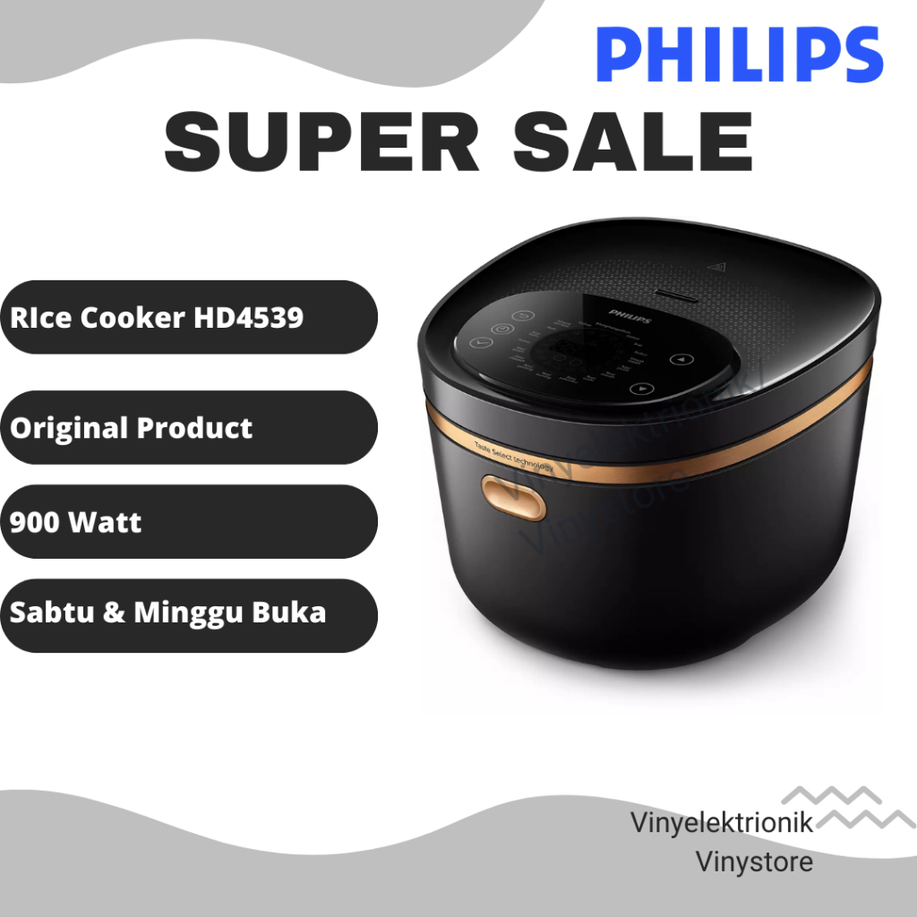 Jual Philips Digital Rice Cooker 5000 Series HD4539/30 - Induction ...