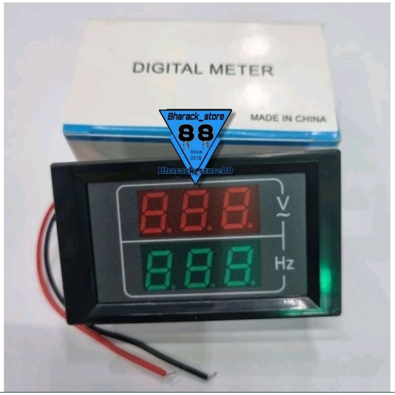 Jual Digital Ac Volmeter Hz Shopee Indonesia