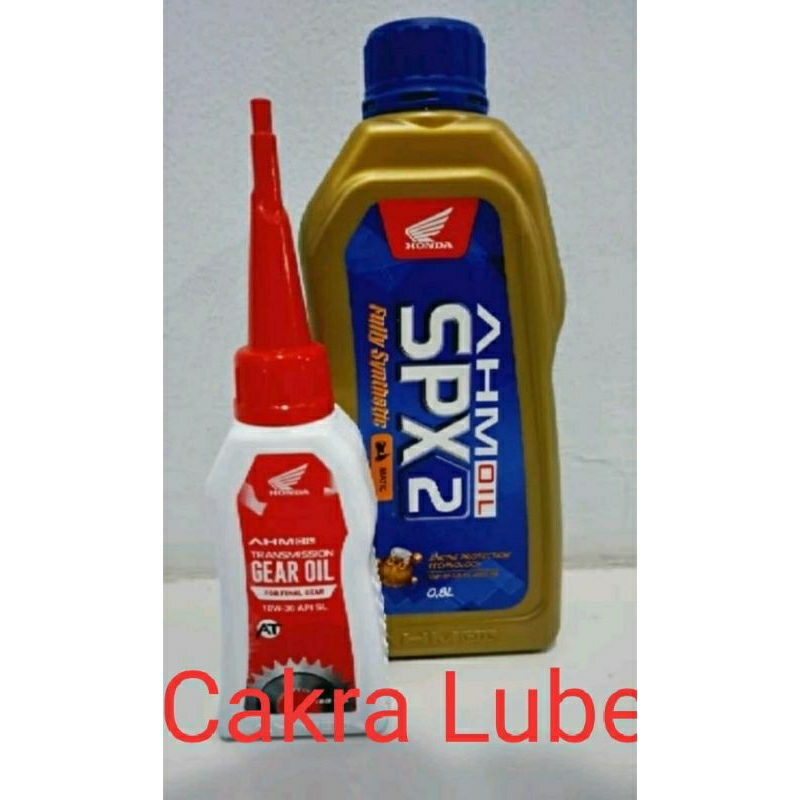 Jual oli spx 2 + AHM gear harga paketan | Shopee Indonesia