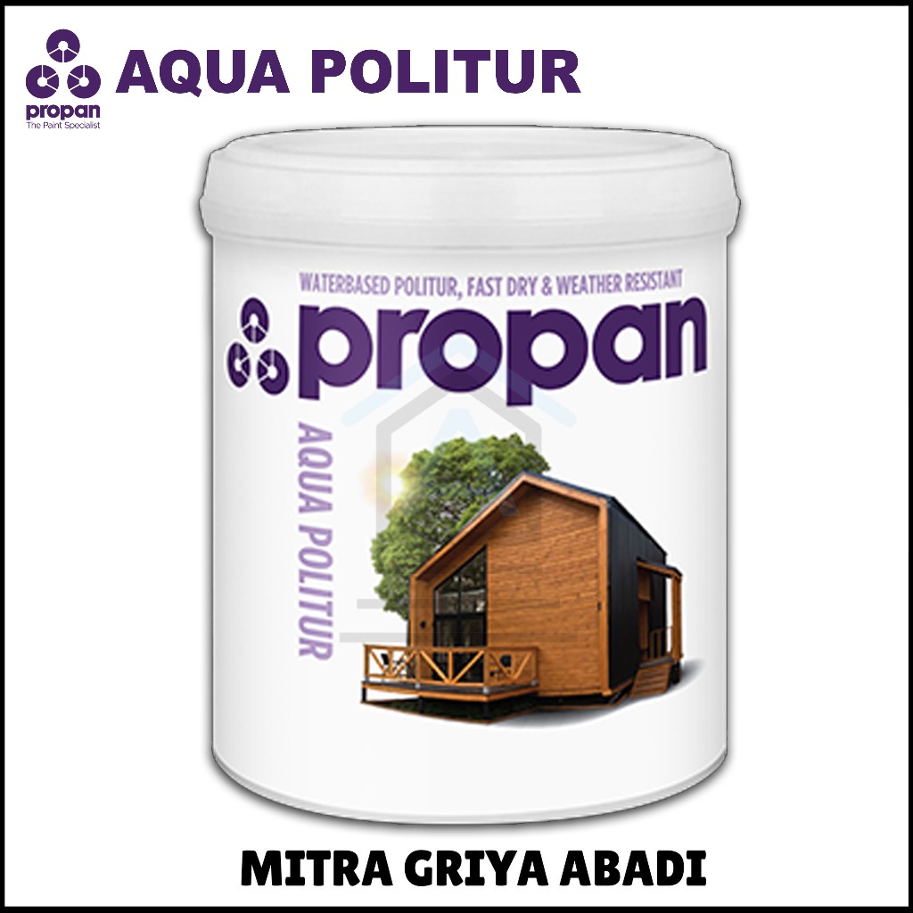 Jual Cat Kayu Propan Ultran Aqua Politur 1Lt | Shopee Indonesia
