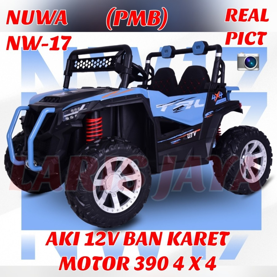 Jual MOBIL AKI JEEP RHINOS BAN KARET 4X4 TERBARU mobil aki jeep PMB ...