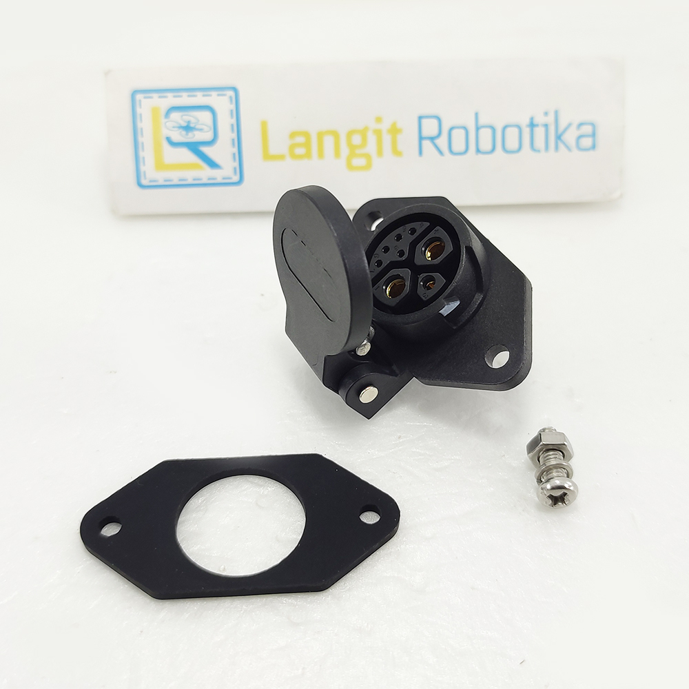 Jual Konektor Motor Listrik M23 Connector Waterproff M 23 Female Auto ...
