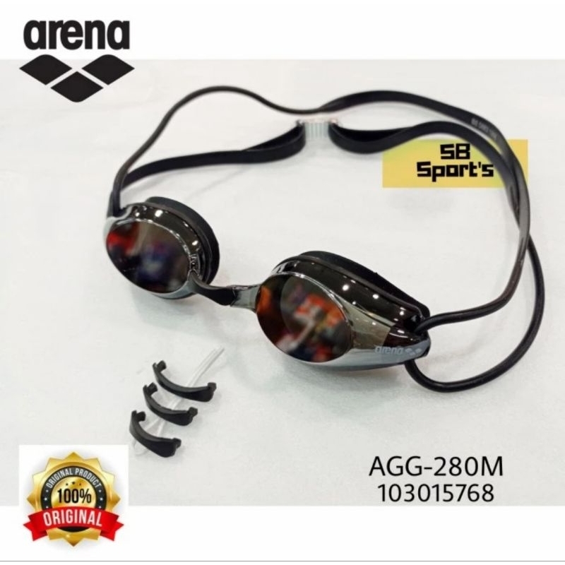 Jual Kacamata Renang Arena Agg-280M Miror | Shopee Indonesia