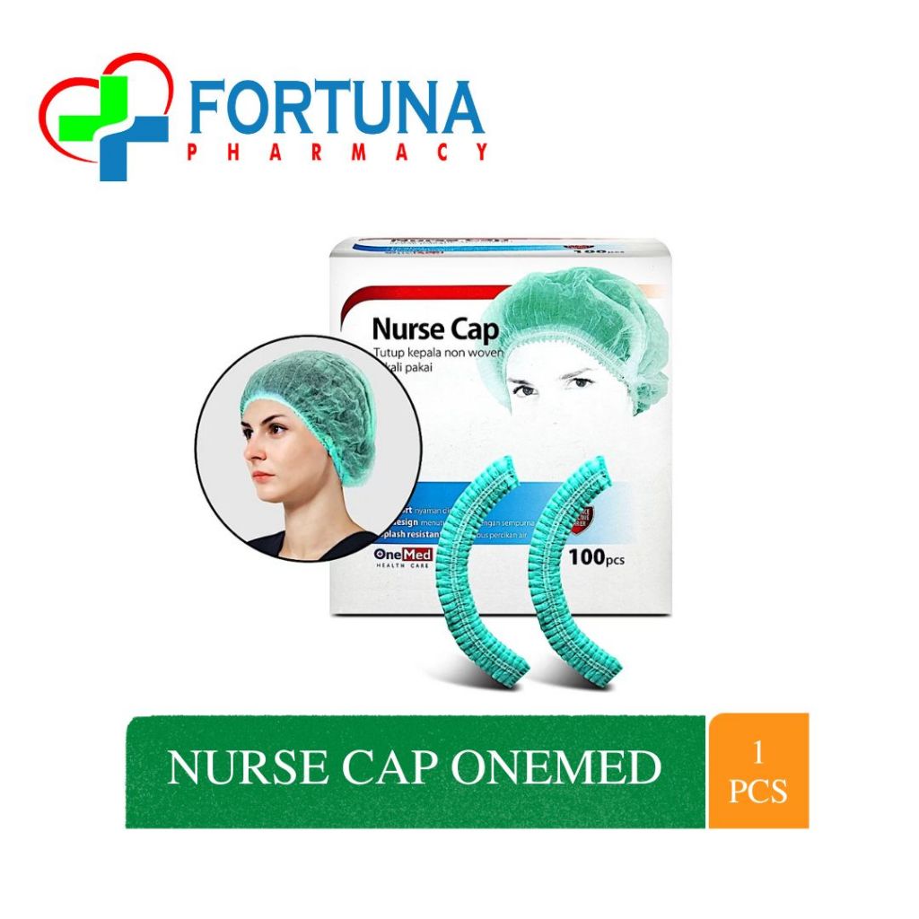 Jual ONEMED Nurse Cap / Penutup Kepala Onemed - Hijau | Shopee Indonesia