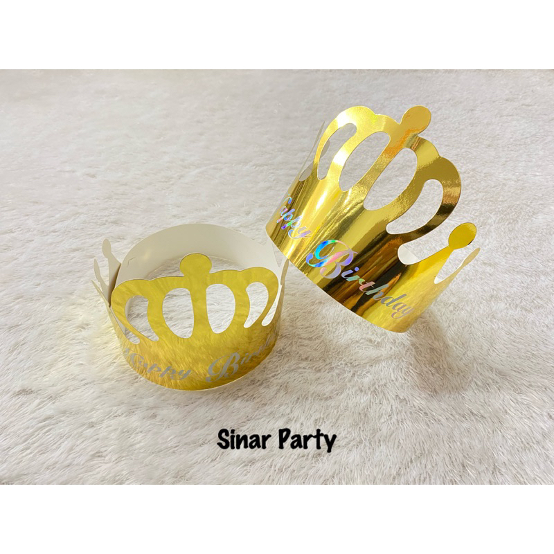 Jual Mahkota Happy Birthday Kertas | Shopee Indonesia