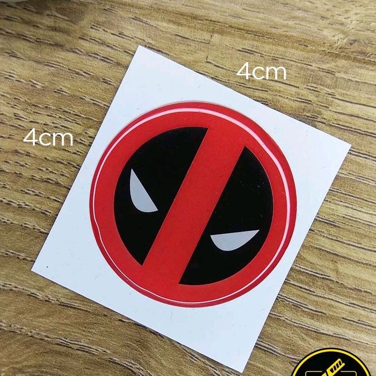 Jual emblem sticker resin DEADPOOL | Shopee Indonesia
